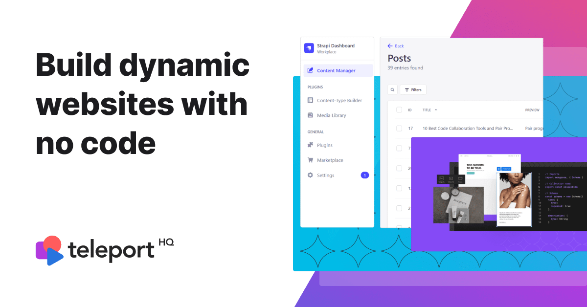Dynamic Website Development For Strapi Headless Cms