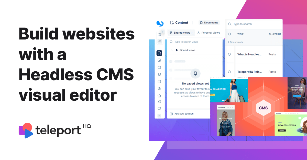 Headless CMS Visual Editor for Caisy CMS