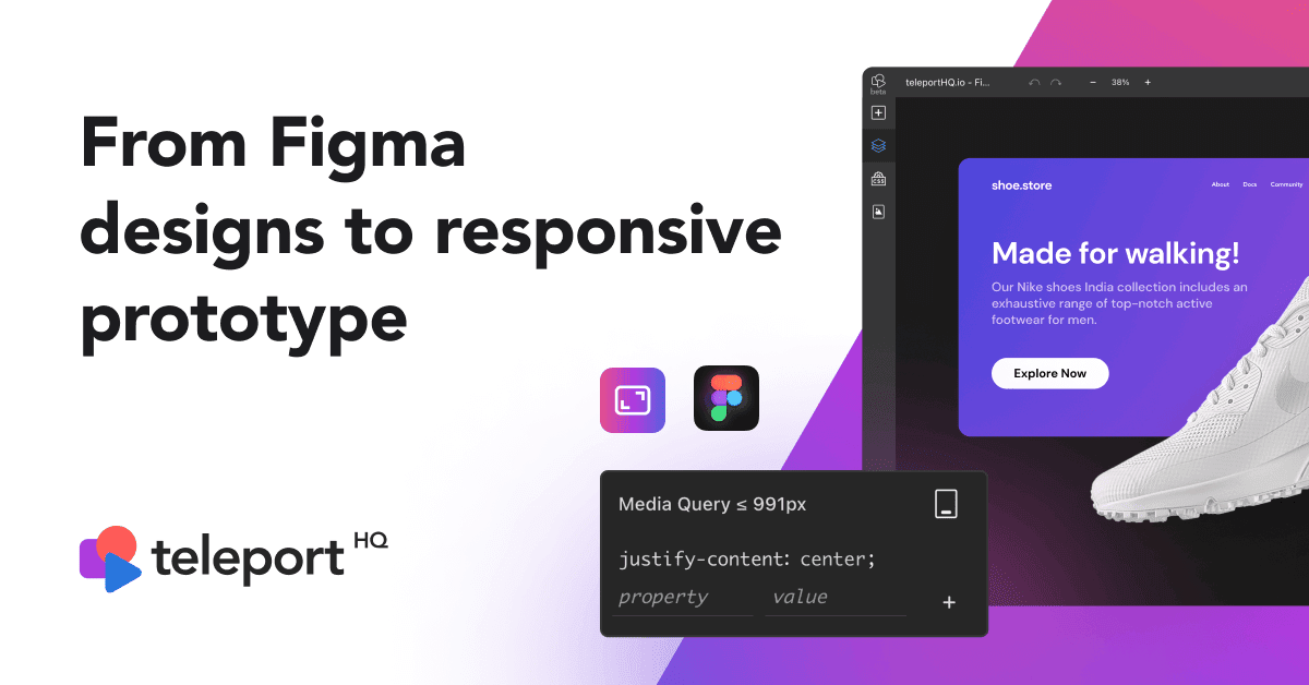 Low-code Tool for creating responsive prototypes fast