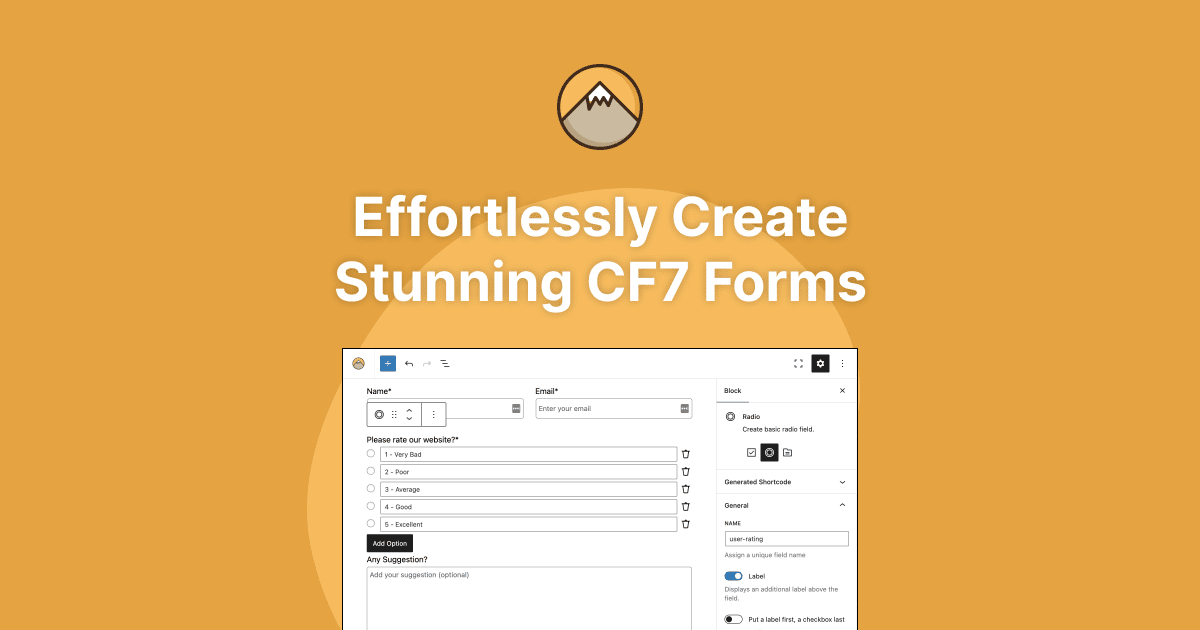 Effortlessly Create Stunning Contact Forms with CF7 Blocks
